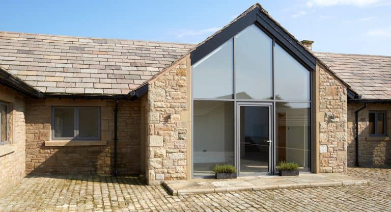 Glazed Atriums Entrance | Bespoke Atriums | Express Bi-Folding Doors