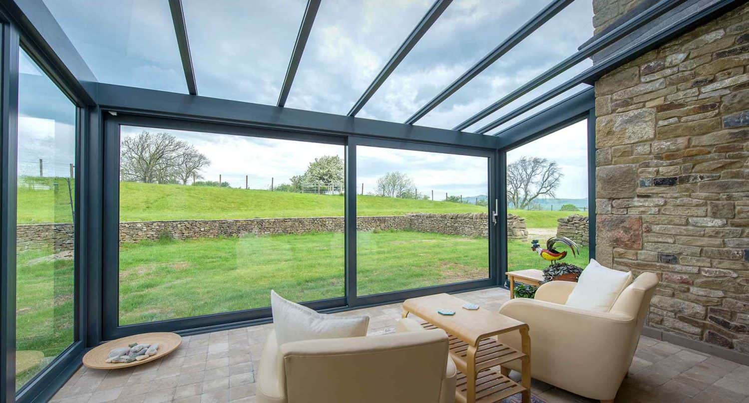 Lean to Glass Roofs for Extension | Aluminium Lean-Tos | Express