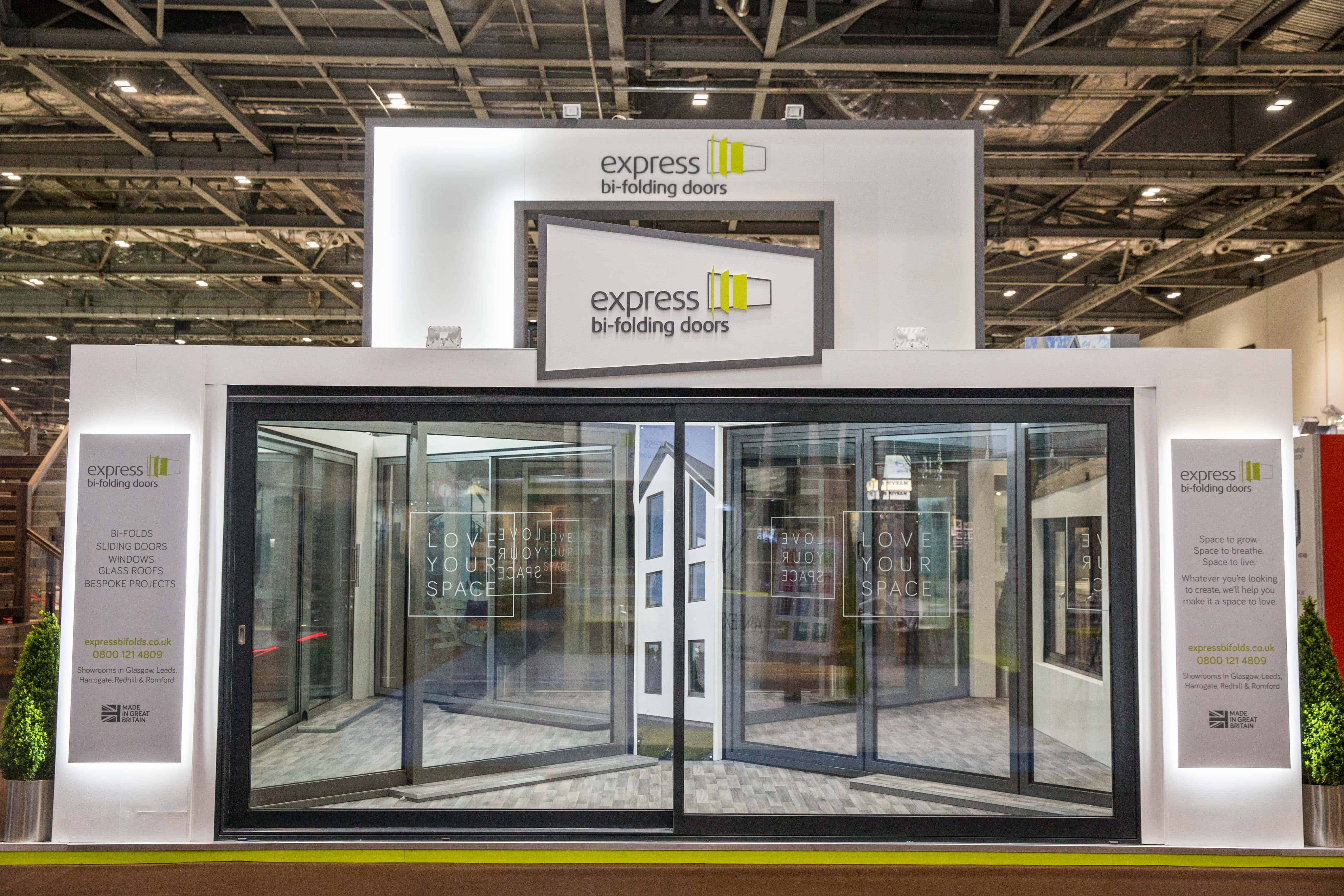 Upcoming Events & Exhibitions - Express Bi-Folding Doors