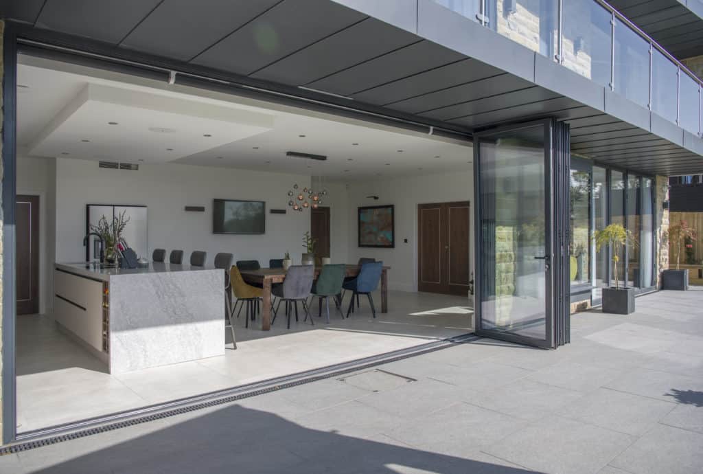 External Aluminium Bifold Doors - Express Bi-Folding Doors