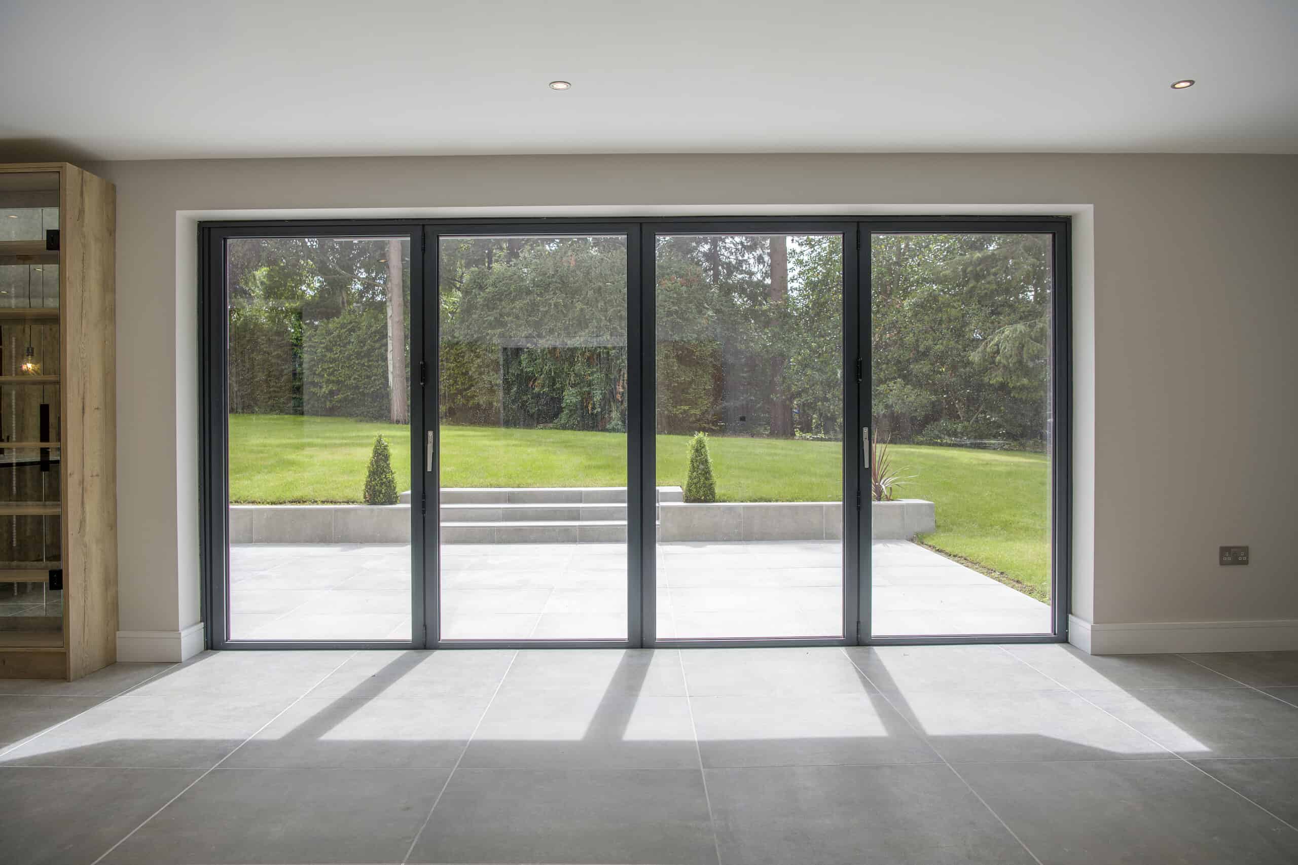 4 Panel Aluminium Bifold Doors | Express Bi-folding Doors
