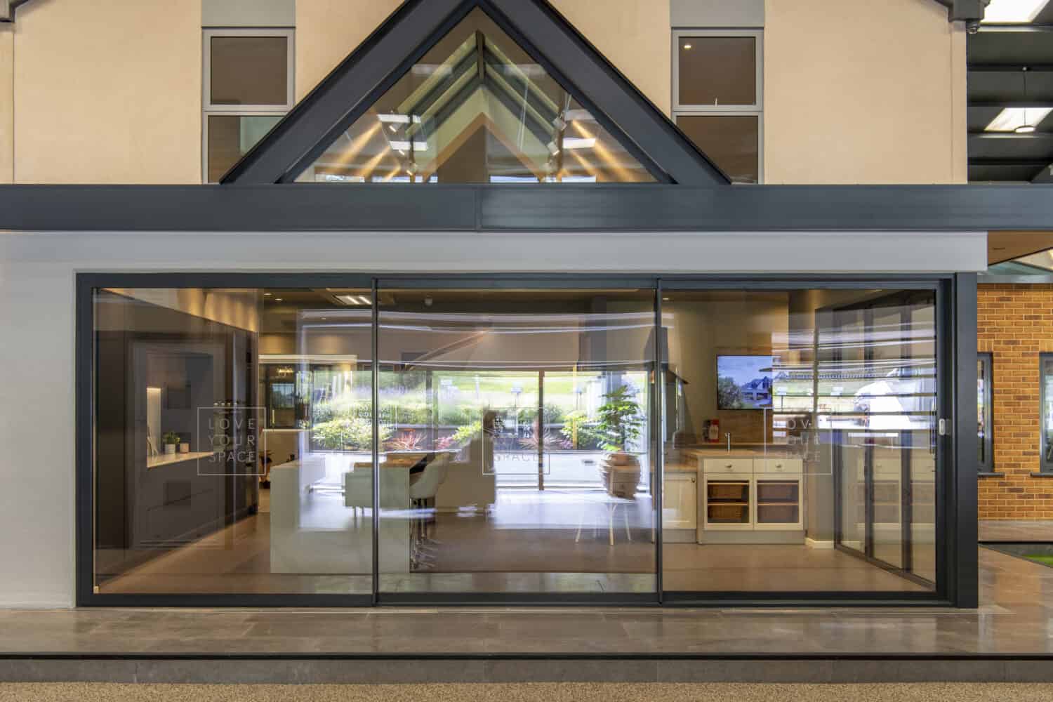 Folding glass patio doors store