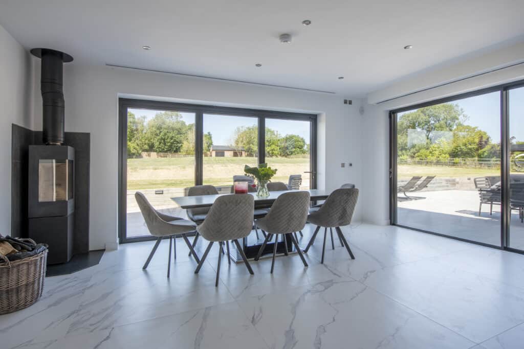 3 Panel Aluminium Bifold Doors | Express Bi-folding Doors