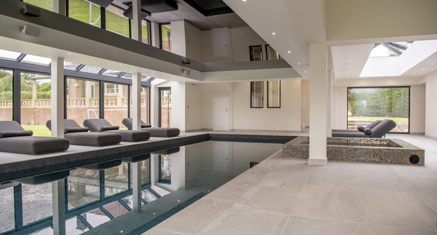 Case Studies | Maltby Pool House | Express Bi-Folding Doors