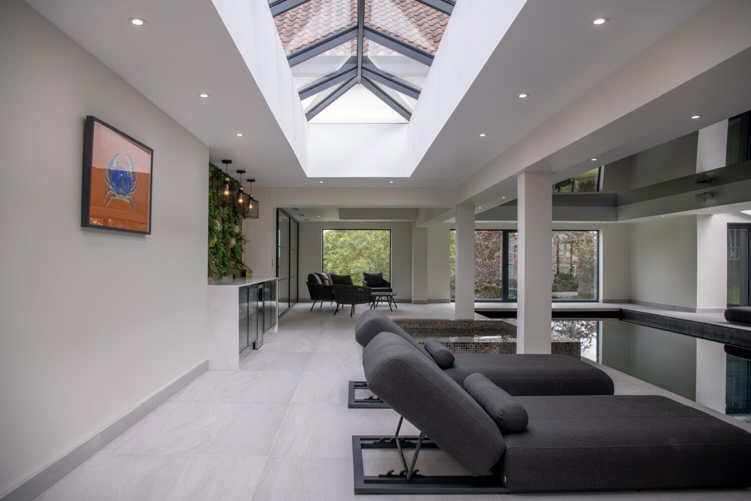 Case Studies | Maltby Pool House | Express Bi-Folding Doors