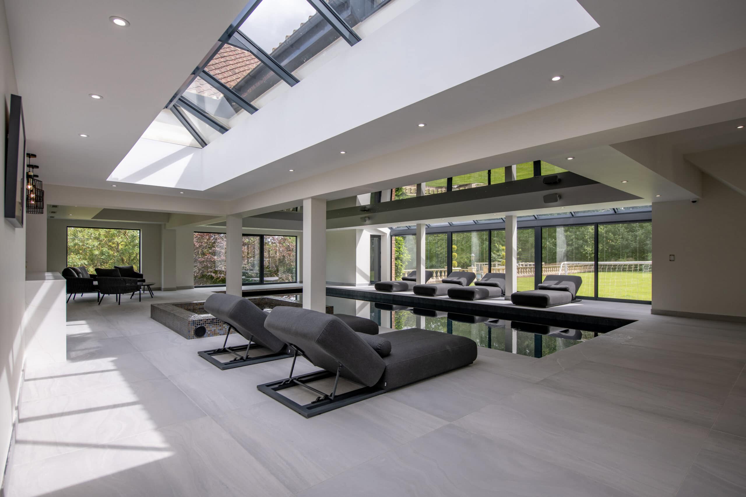 Case Studies | Maltby Pool House | Express Bi-Folding Doors